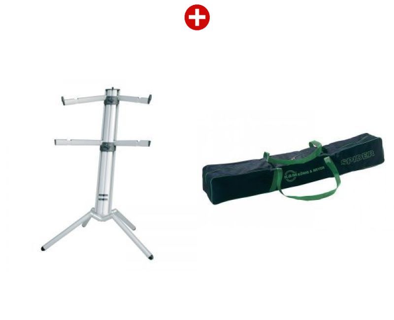 K&M Spider PRO Silver Set 2 Stativ