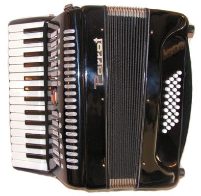 Acordeon Parrot 32 Basi Negru Acordeoane