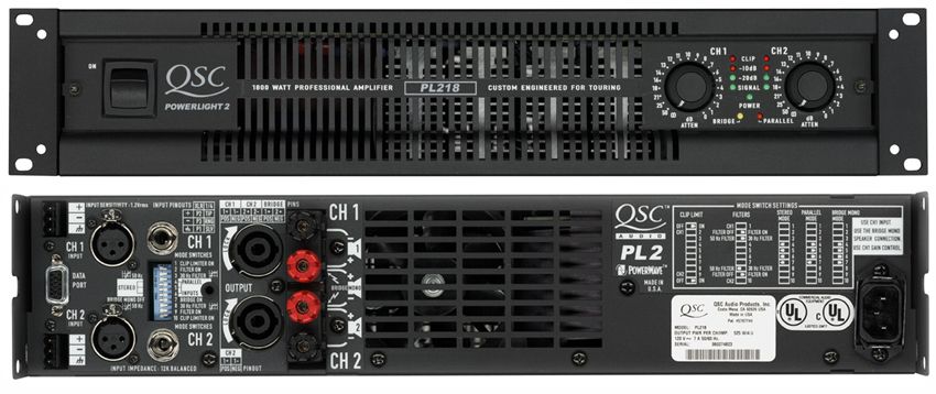 Amplificator QSC PL 218 - Amplificatoare