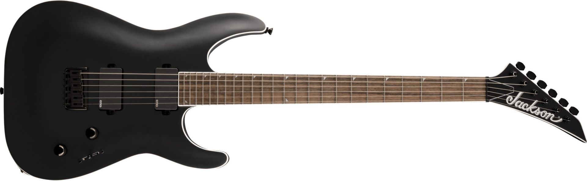 Jackson X Series Soloist SLA6 DX Baritone Satin Black Chitara