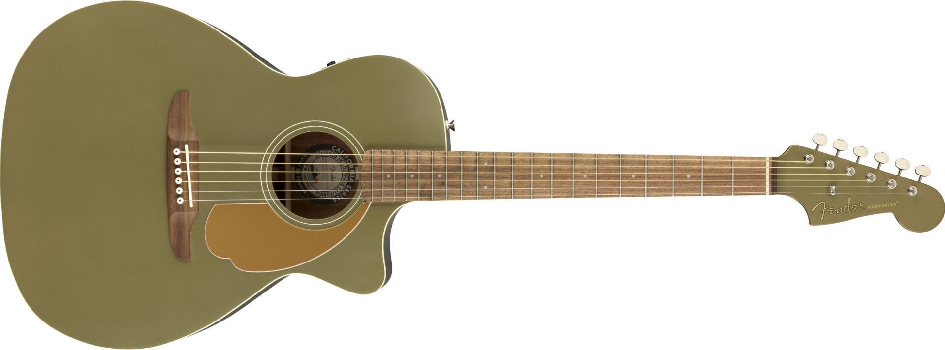 Chitara Electroacustica Fender Newporter Player Olive Satin