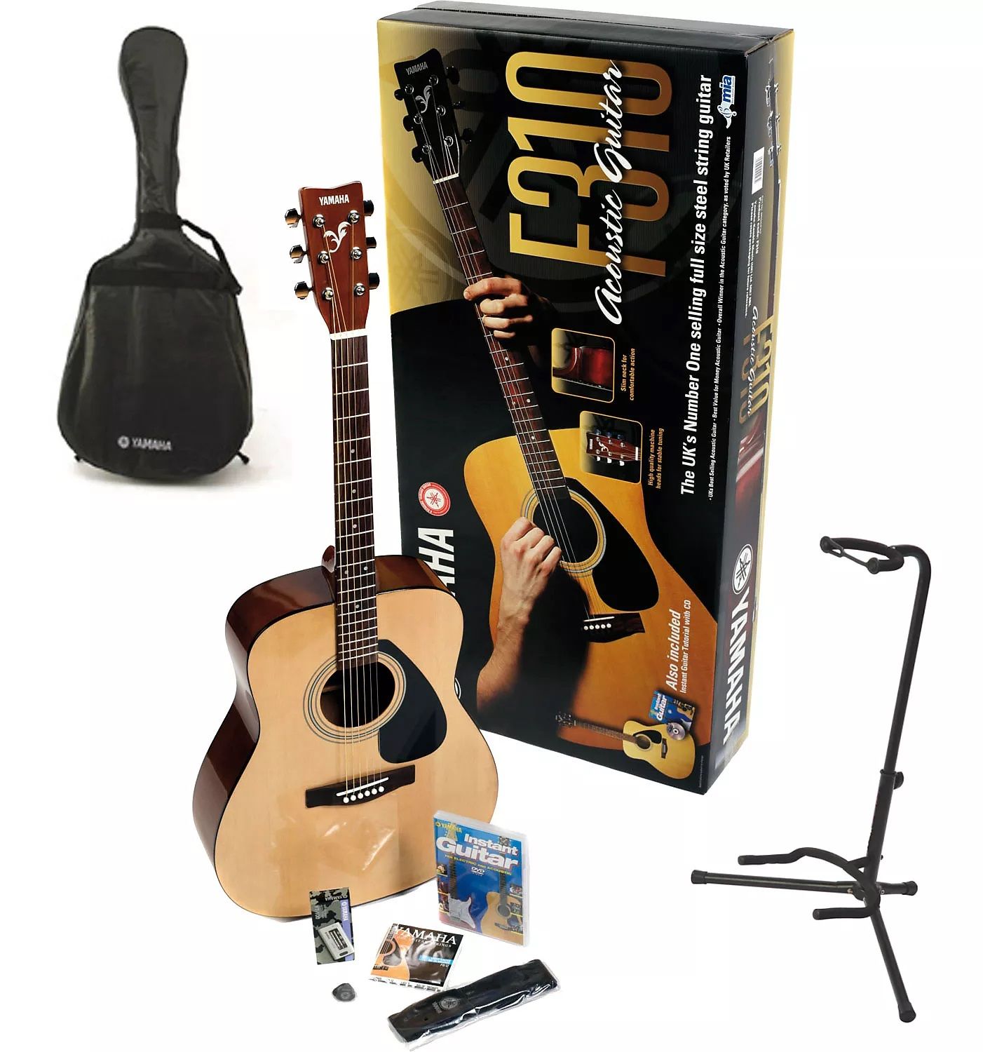 Set Chitara Acustica Yamaha F310 P2 WS