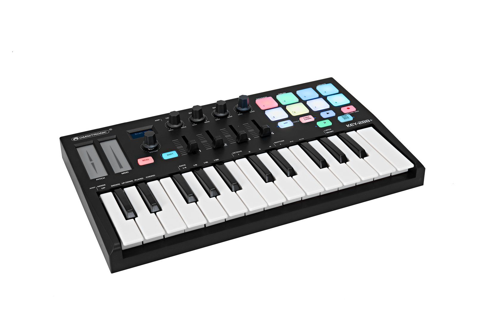 Omnitronic KEY-288 + Midi Controller