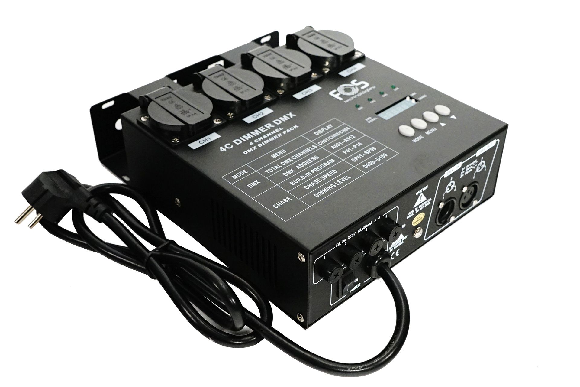 FOS 4ch Dimmer DMX Sound Studio magazin de muzica