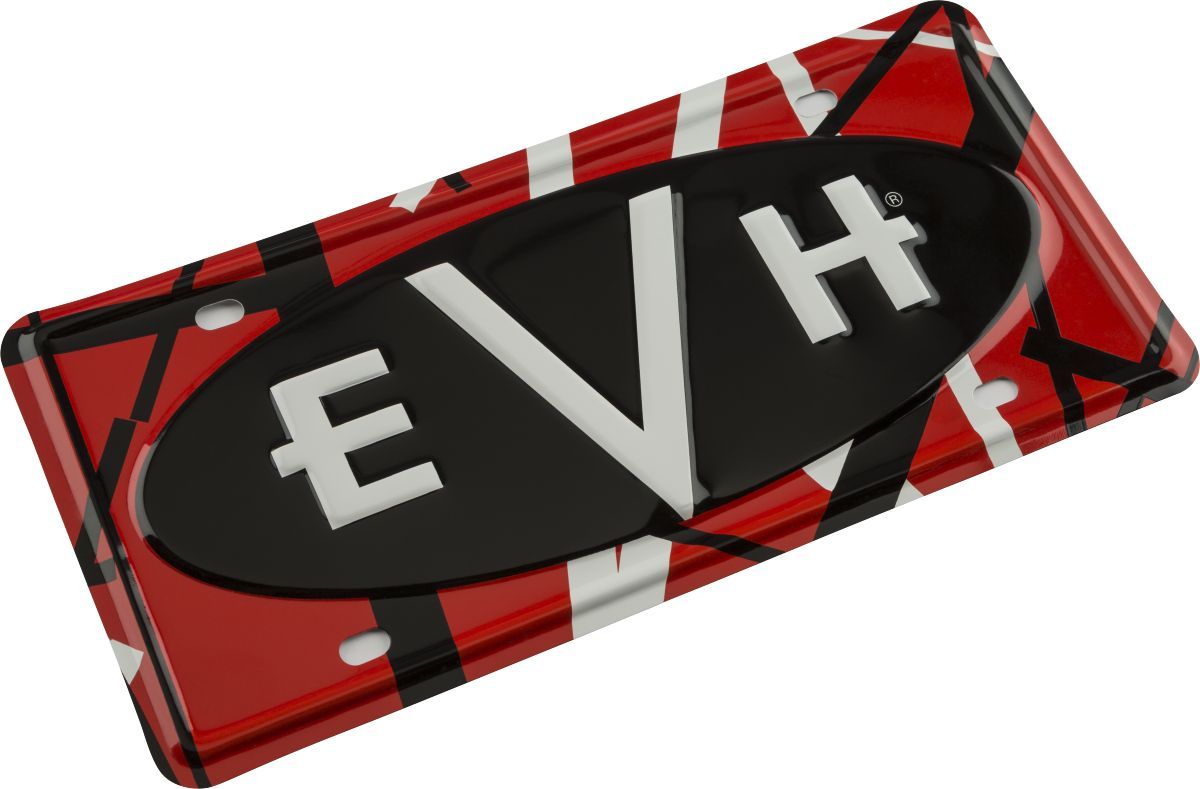 Placa EVH Logo License Plate Merchandise | Sound Studio