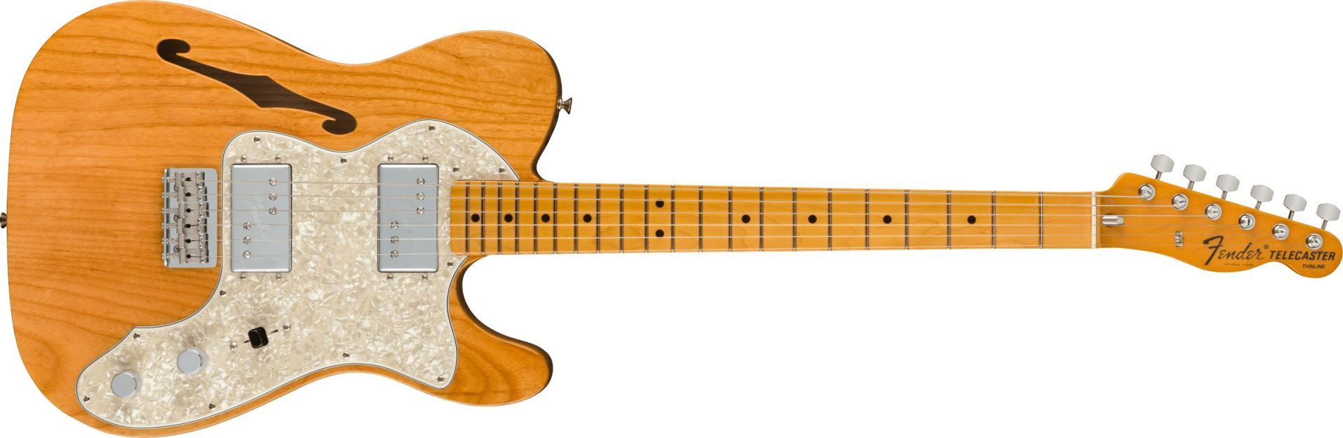 Fender American Vintage II 1972 Telecaster Thinline Aged Natural
