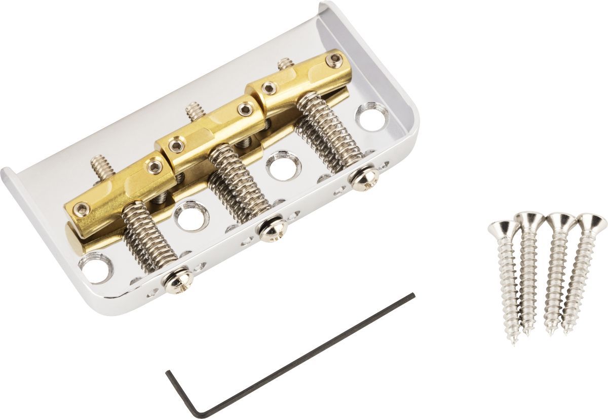 Fender 3-Saddle Custom Bridge Assembly