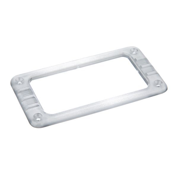Gretsch Pickup Bezels Spacers Silver Bezel
