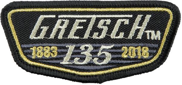 Patch Gretsch 135th Anniversary Logo
