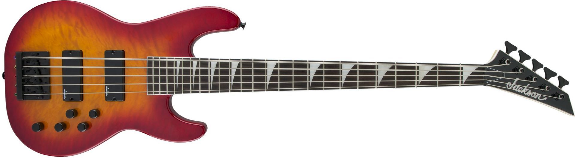Jackson JS Series Concert Bass JS3VQ Cherry Burst