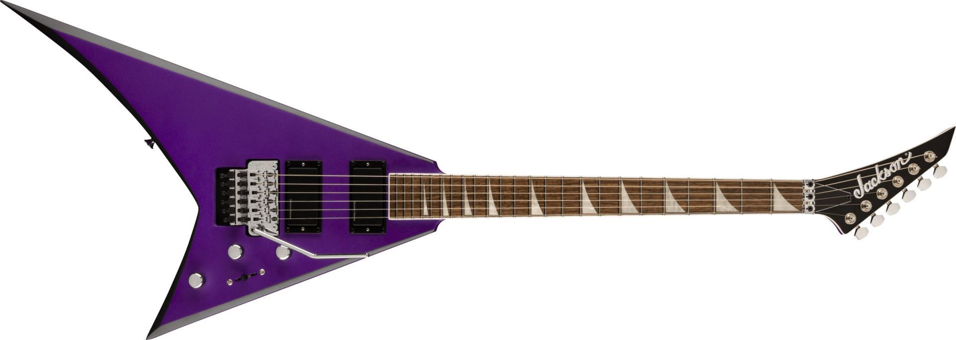 Jackson X Series Rhoads RRX24 Purple Metallic with Black Bevels