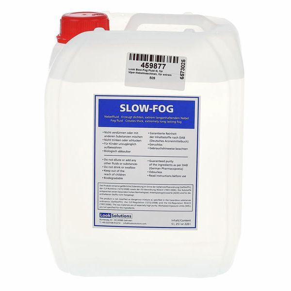 Look Solution Slow-Fog Fluid 5l Lichid Masina de Ceata
