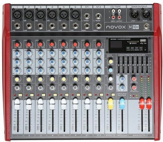 Novox M10P Mixer Analog Sound Studio magazin de muzica