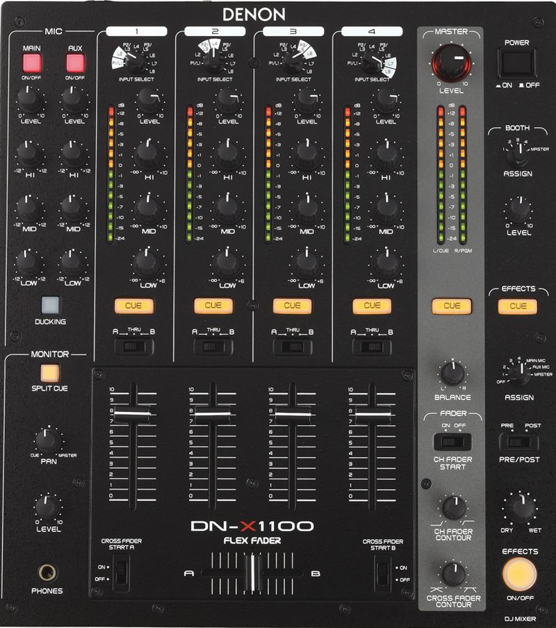 Mixer DJ Denon DN X1100 - Sound Studio