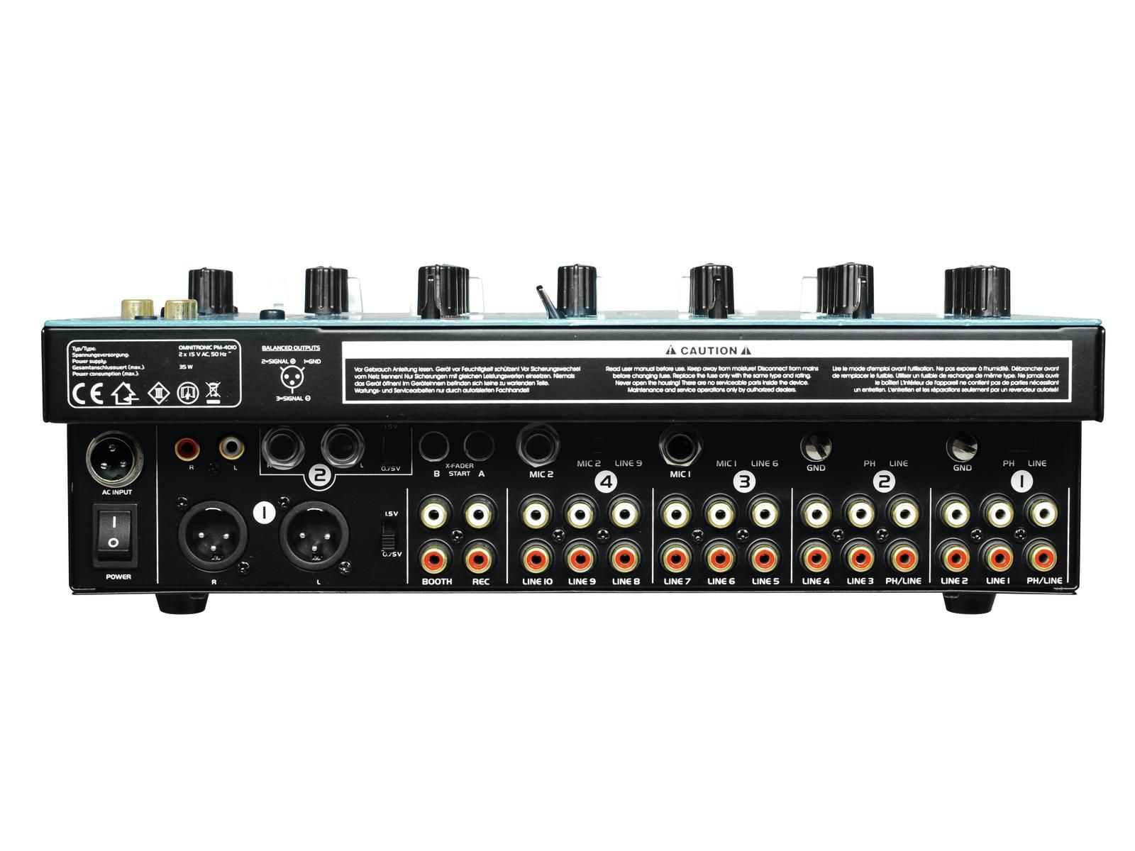 Mixer DJ Omnitronic PM 4010 PRO - Sound Studio