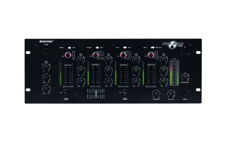 Mixer DJ Omnitronic PM 444 USB - Sound Studio