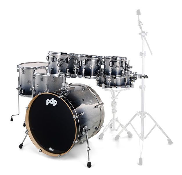 Set Tobe Acustice PDP by DW Concept Maple Silver