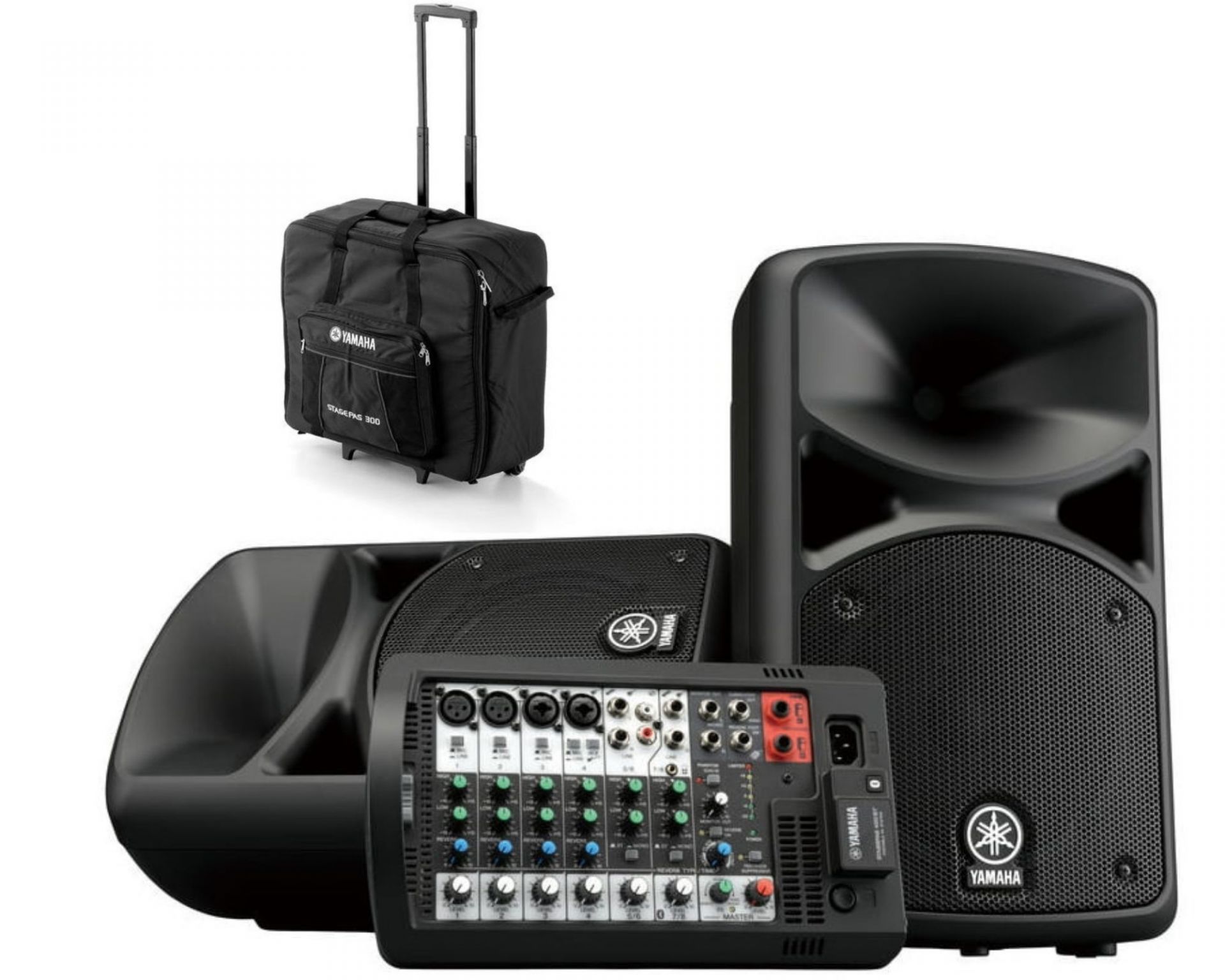Set Boxa Yamaha Stagepas 400 BT cu Husa