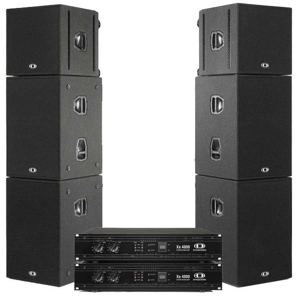 Set boxe Dynacord XA2 Pro System Sound Studio