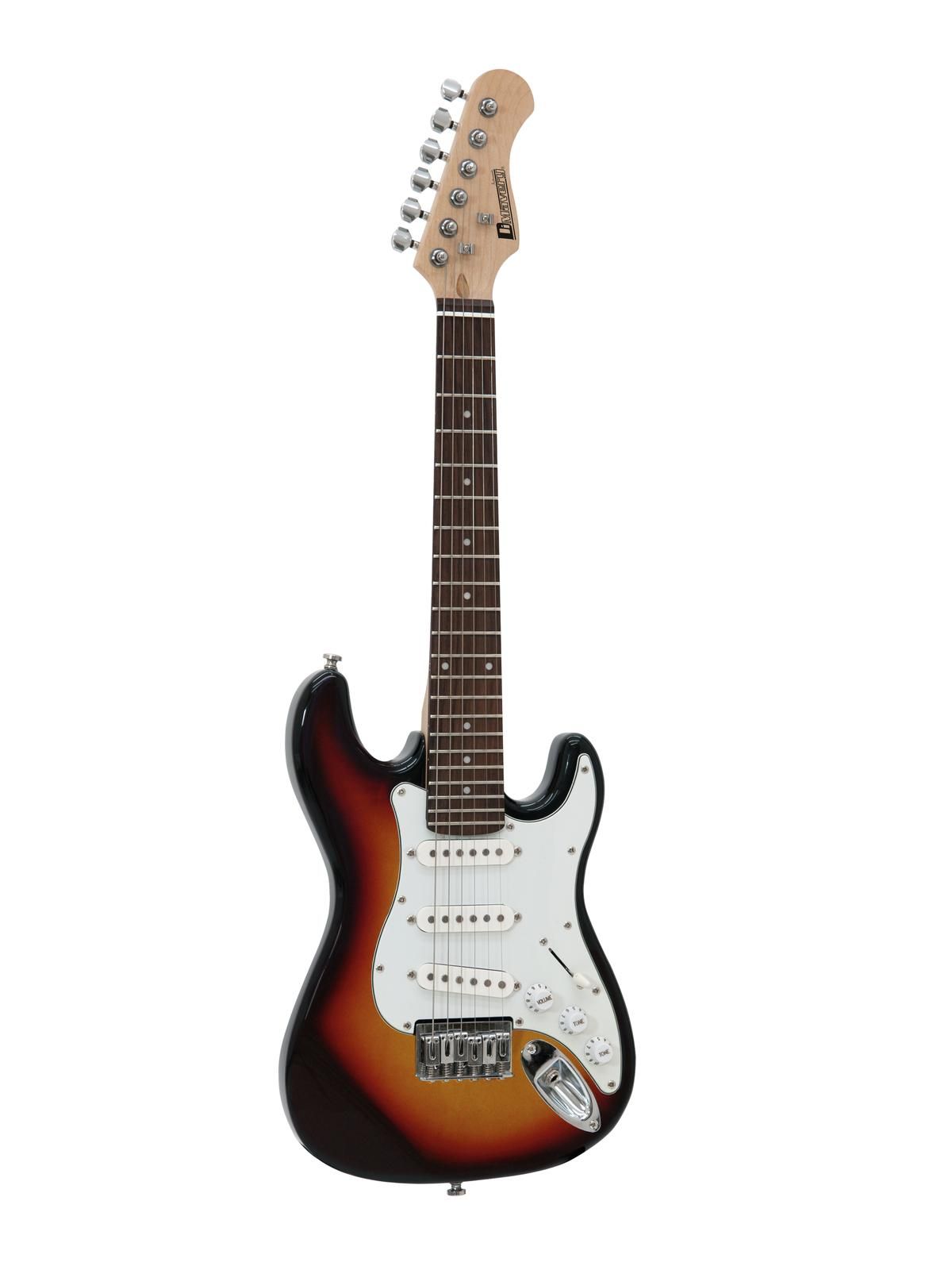 Set Chitara Electrica 1 2 Dimavery J350 Junior Sunburst