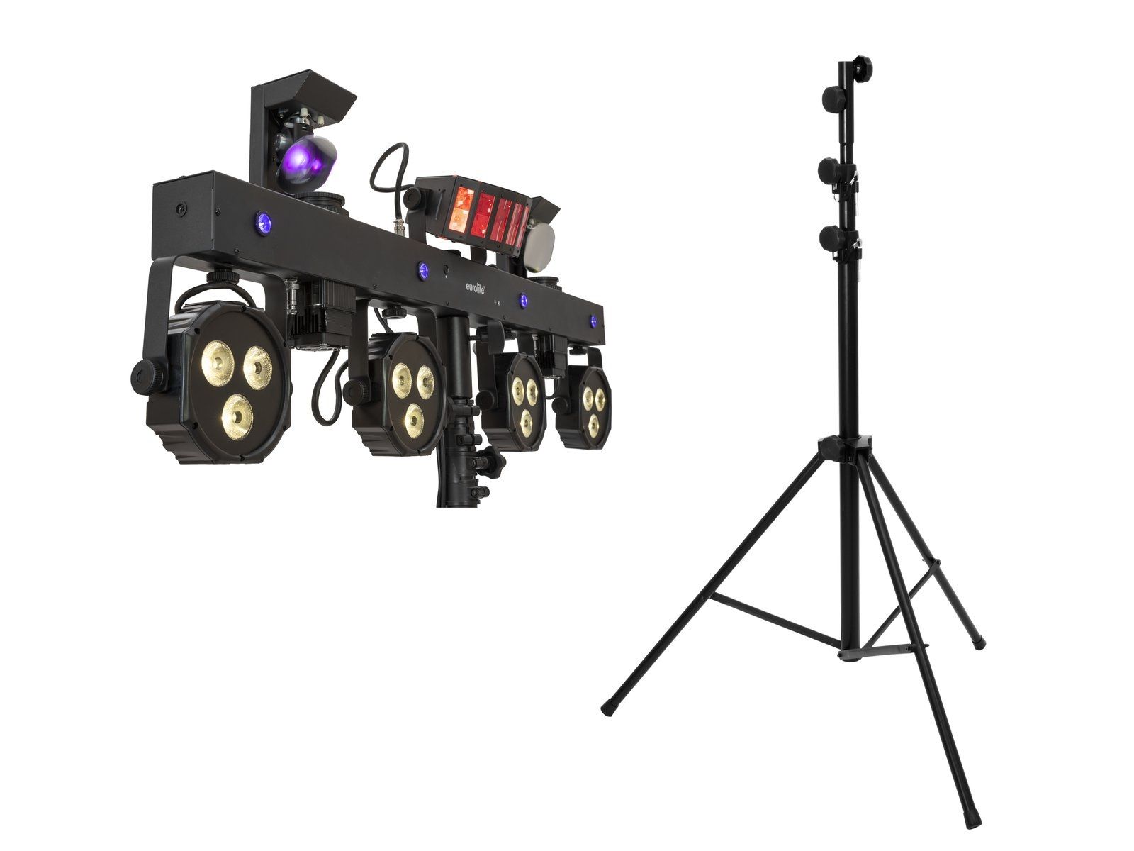 Eurolite LED KLS Scan Next FX Compact Light Set + stativ