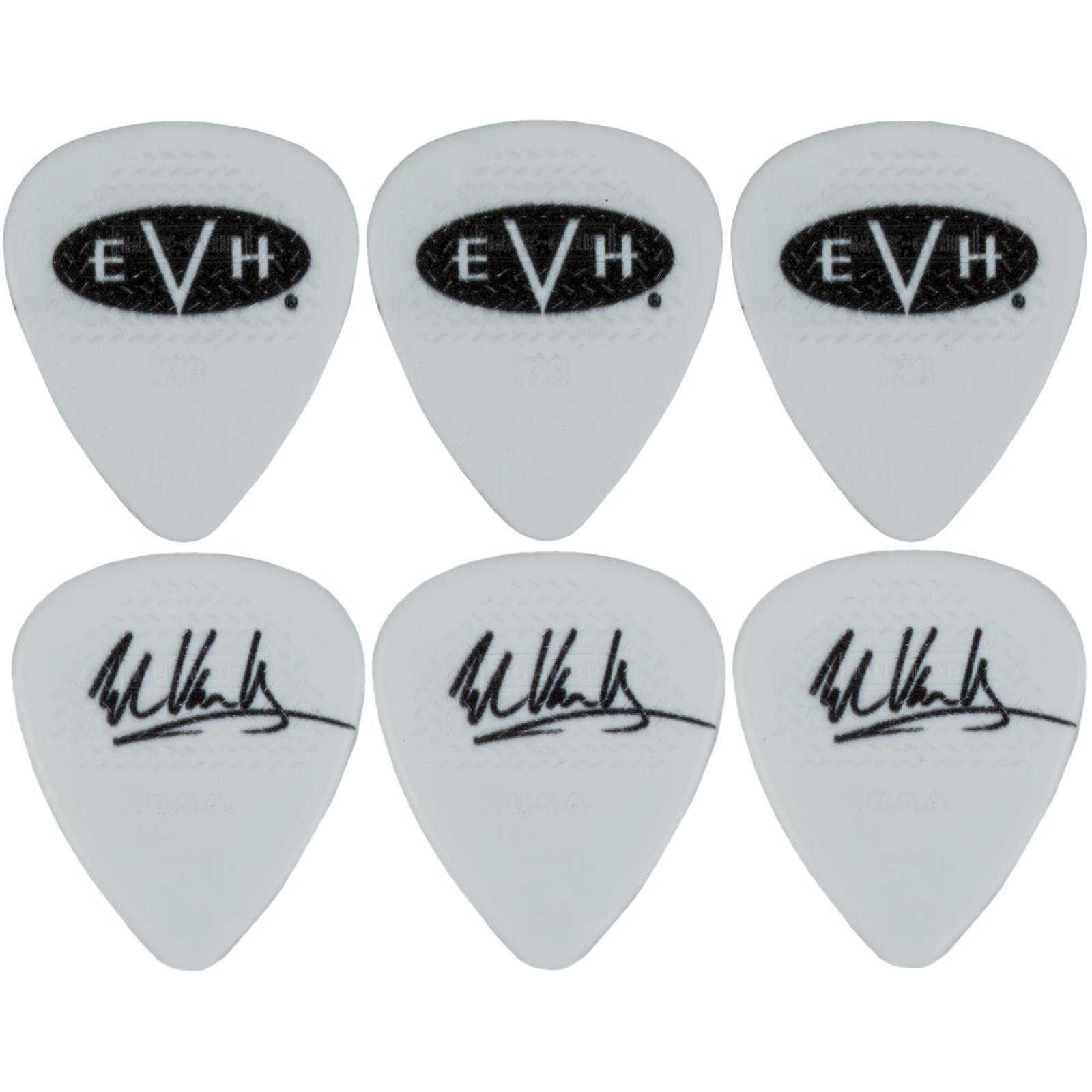 EVH Signature Picks White Black 1.00 mm Set Pene Chitara