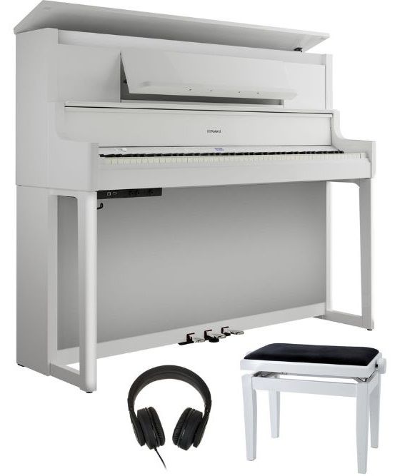 Roland LX-9 Polished White SET Pian Digital