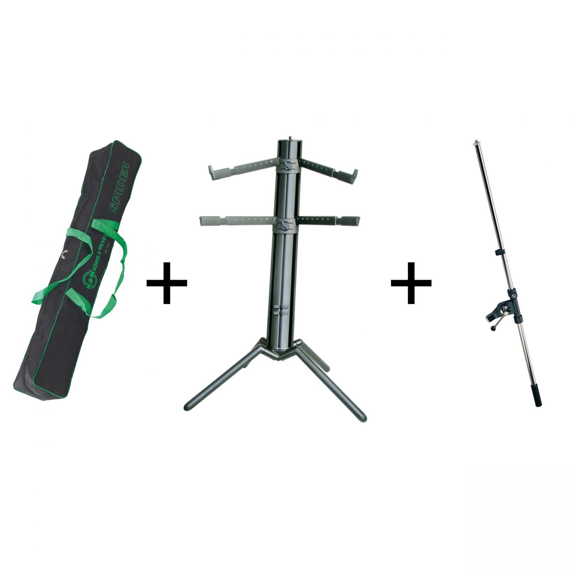 K&M Spider PRO Black Set Stativ