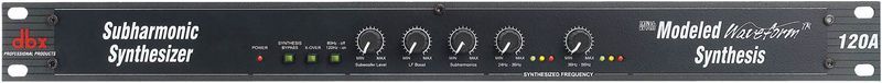 DBX 120a Subharmonic Synthesizer Sintetizator Subharmonice