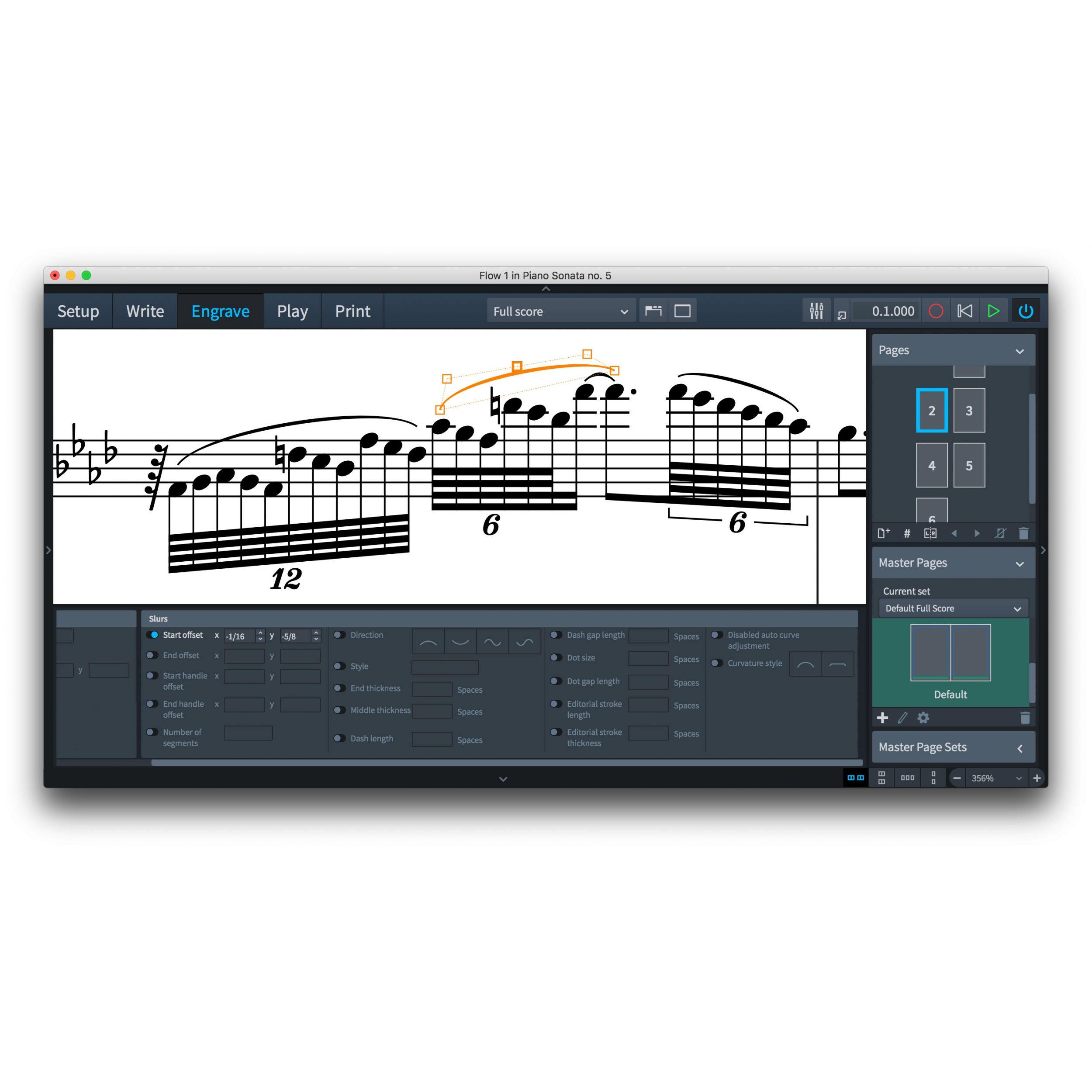 Software de scris partituri Sound Studio
