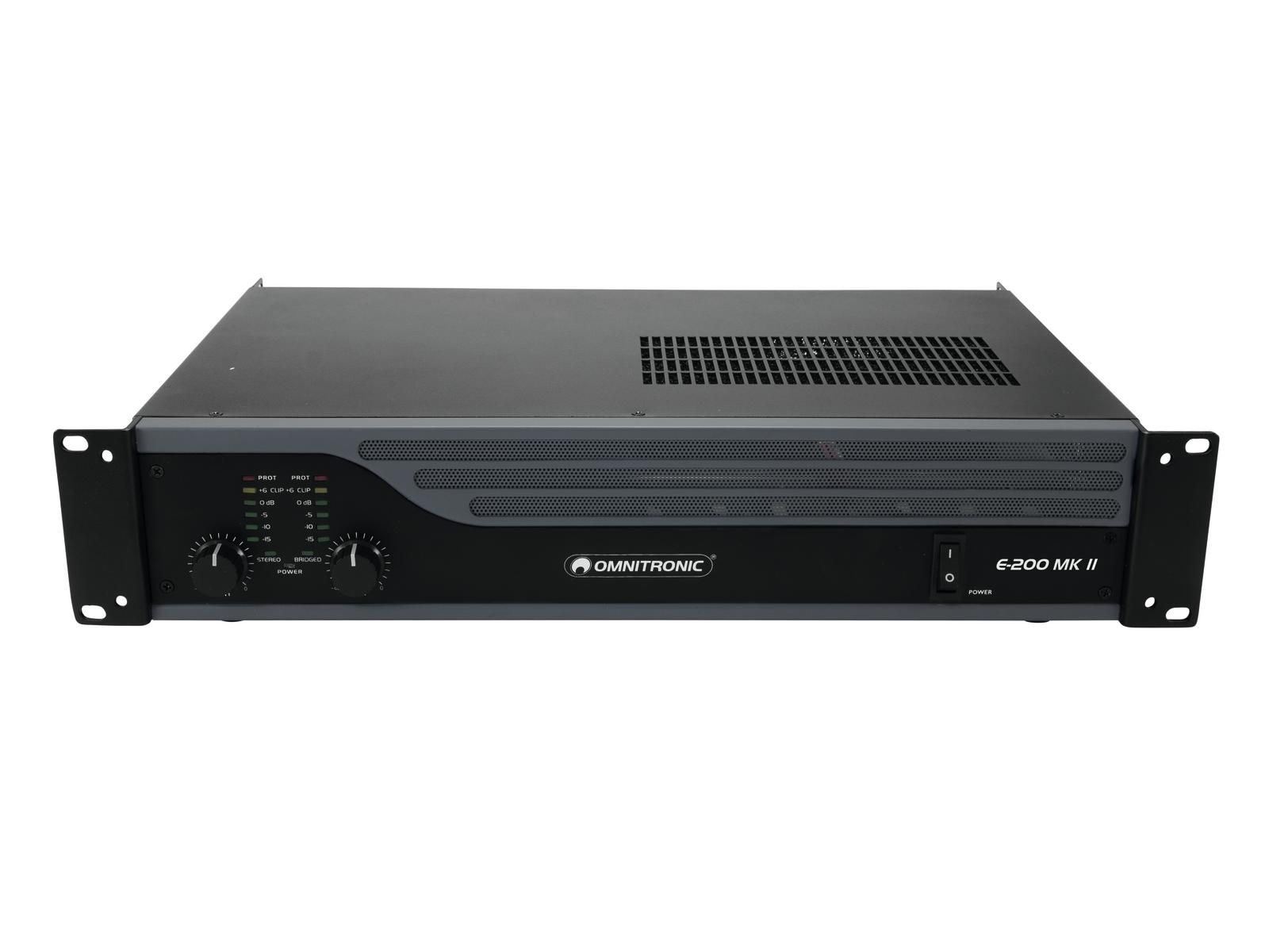 Statie amplificare Omnitronic E 200 MK 2