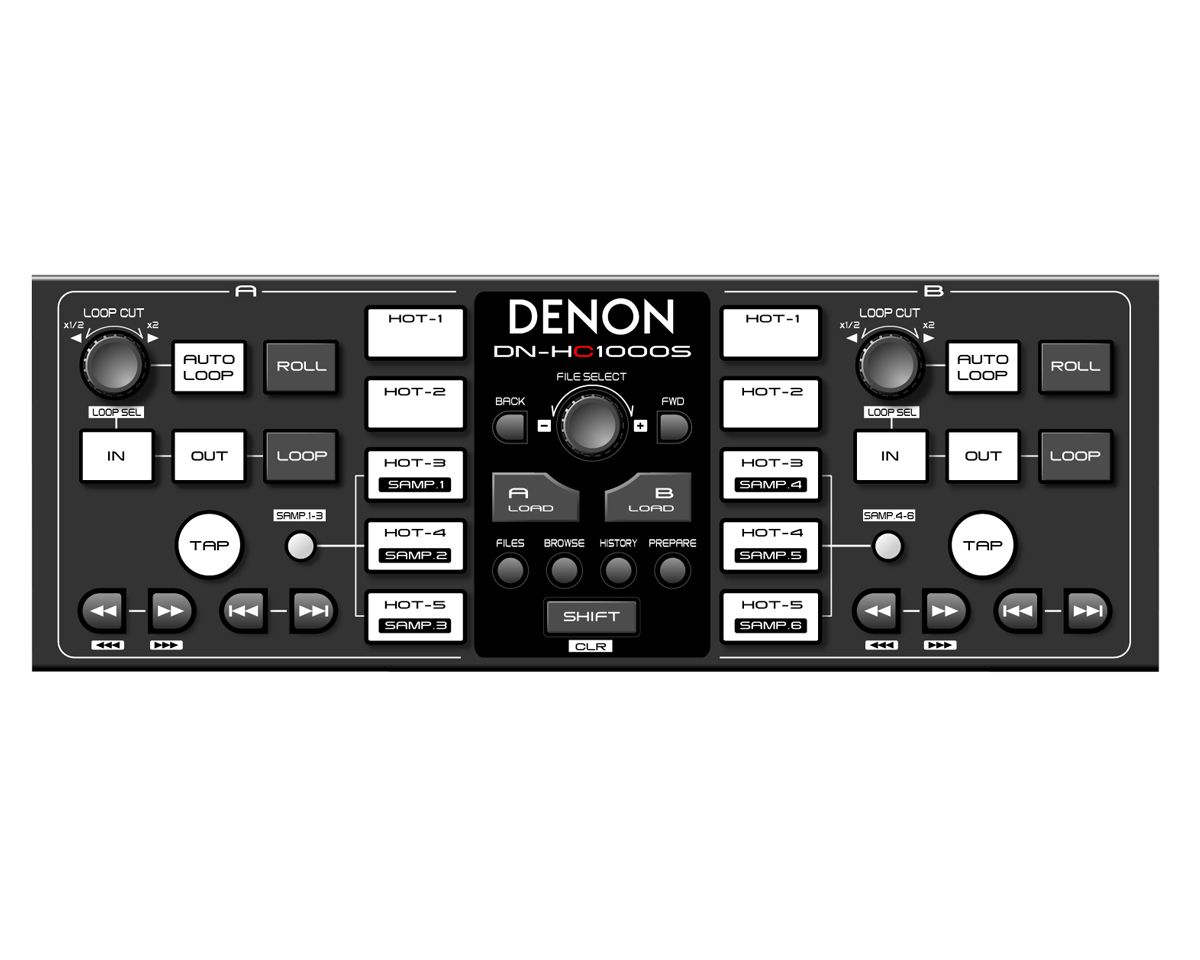 Usb Midi Controler Denon DN HC1000 Sound Studio