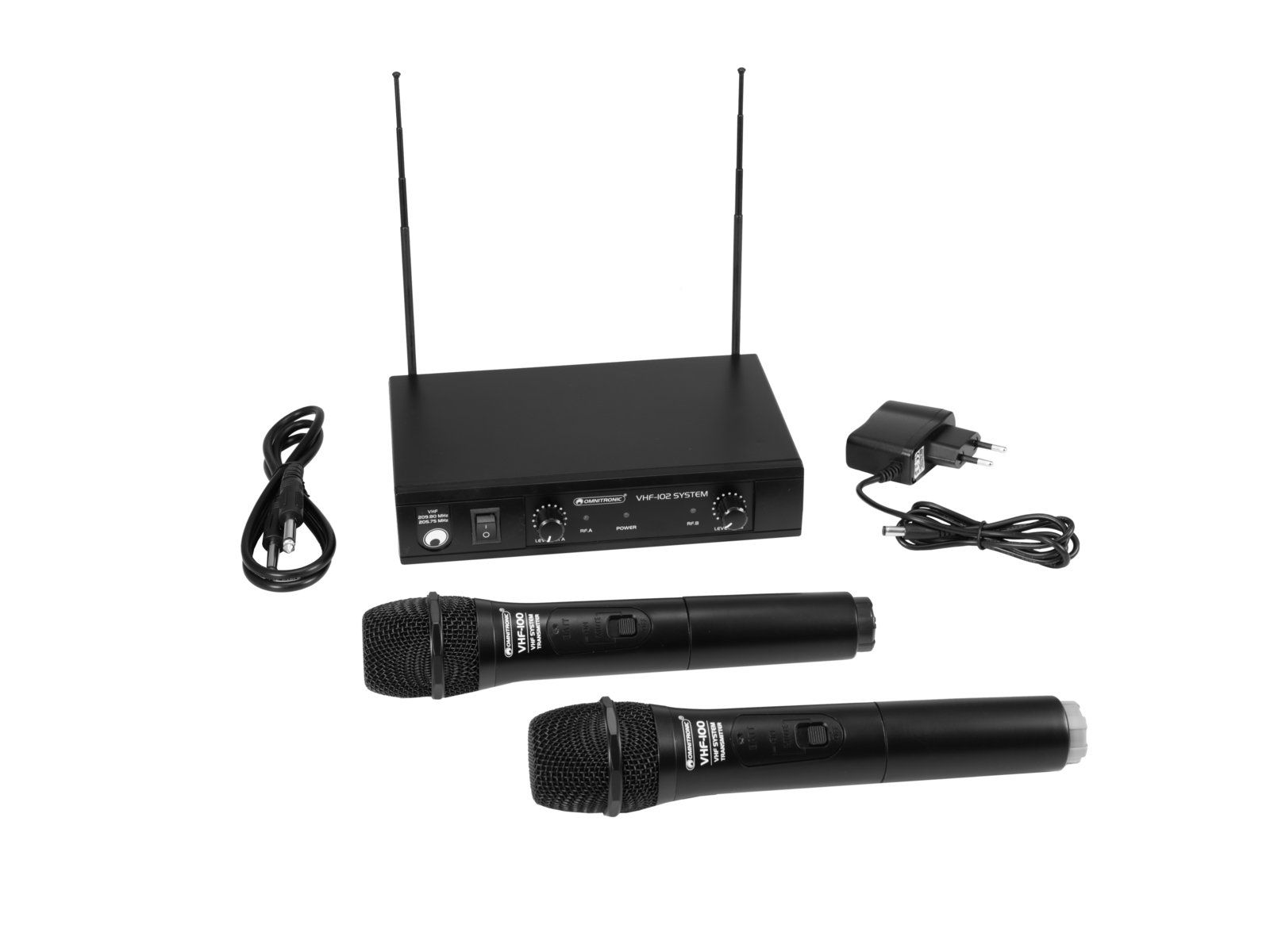 Wireless cu Microfon Omnitronic VHF-102 209.80 205.75MHz